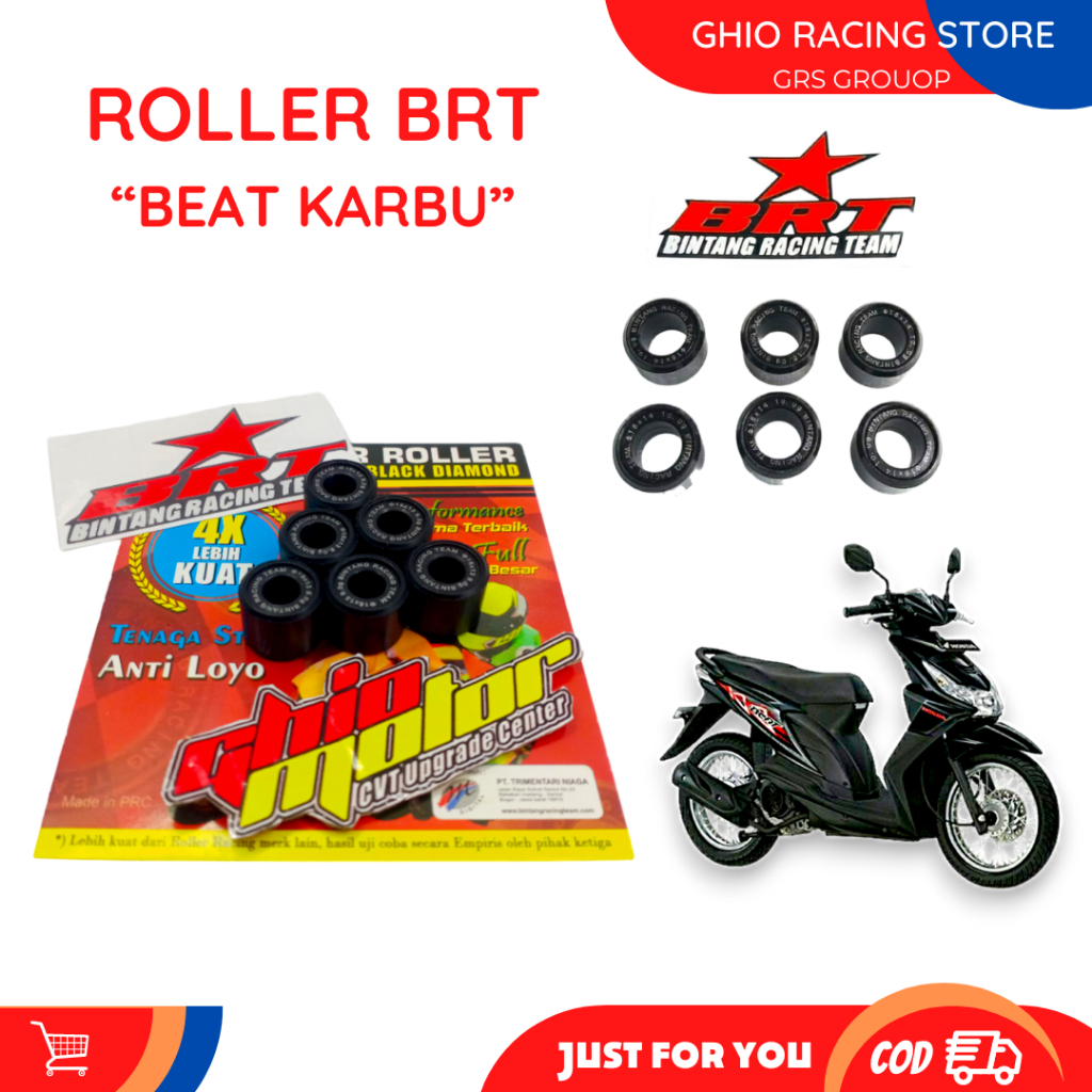 Jual Eceran Roller BRT Beat Scoopy spacy (Karbu) 7 8 9 10 11 12 Gram ... Jual Eceran Roller BRT Beat Scoopy spacy (Karbu) 7 8 9 10 11 12 Gram ...