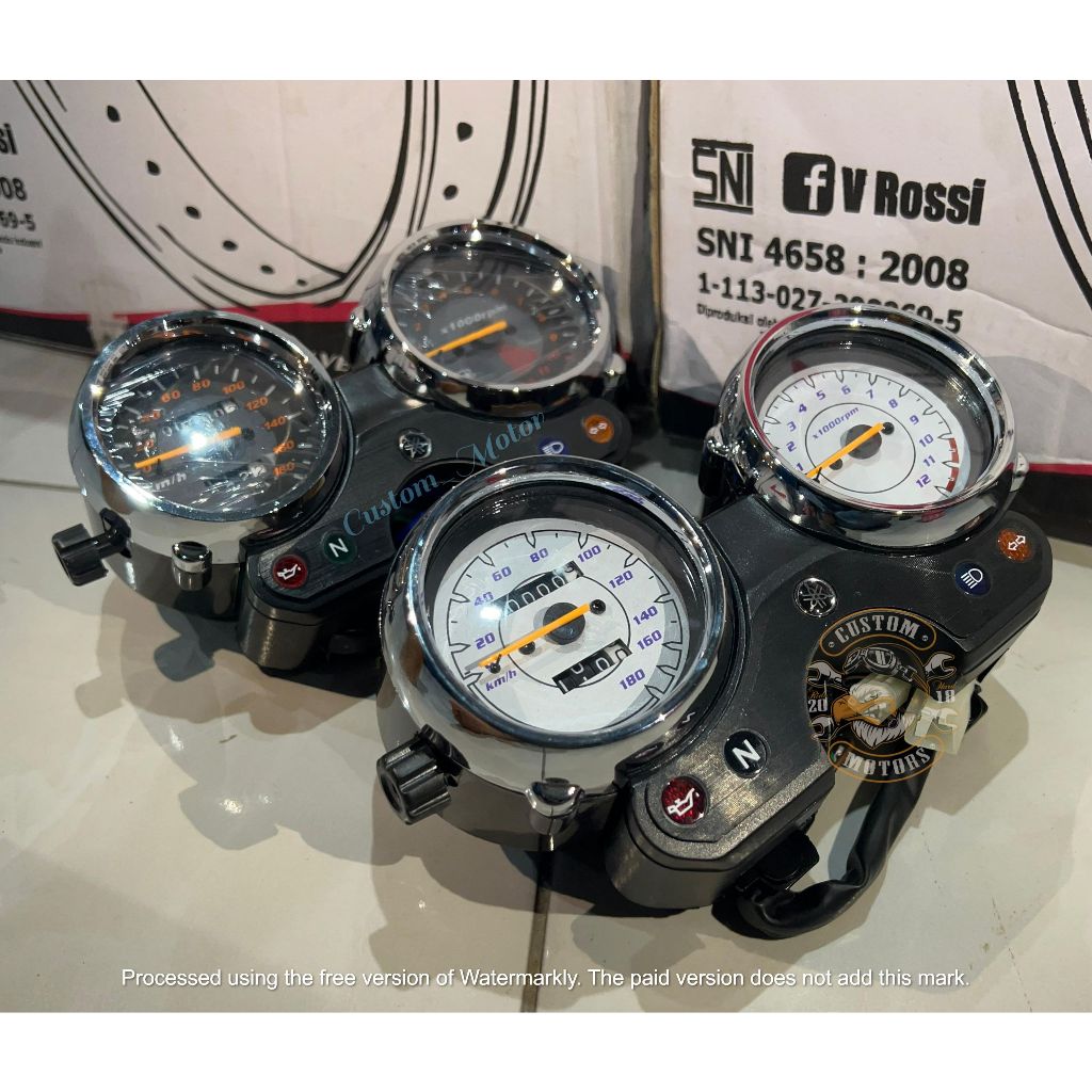Jual SPEDOMETER SPIDOMETER SPEEDOMETER ASSY RX KING NEW BLACK ...