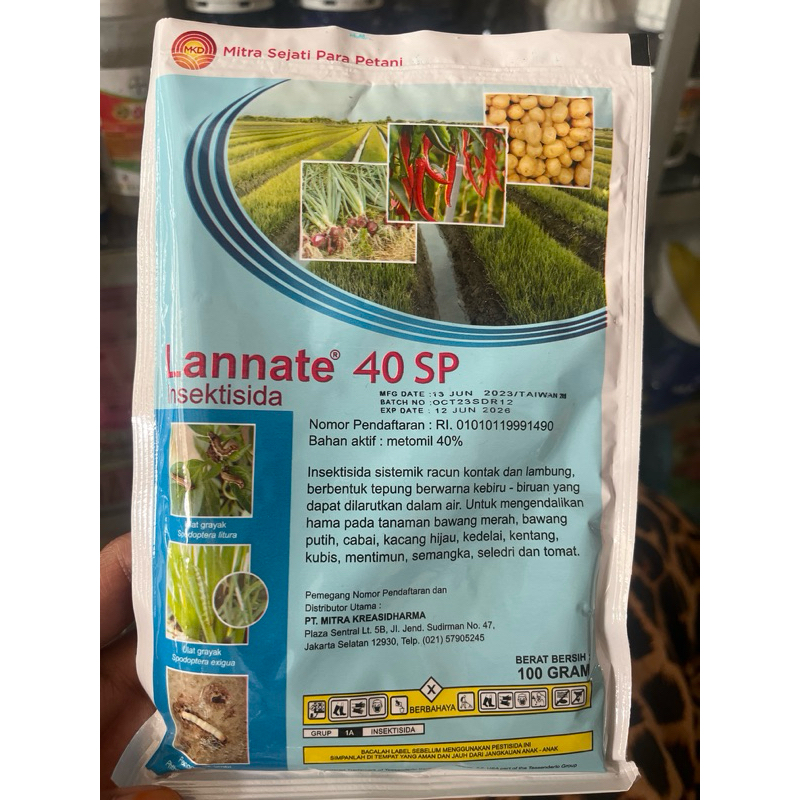 Jual Insektisida LANNATE 40SP 100gram | Shopee Indonesia