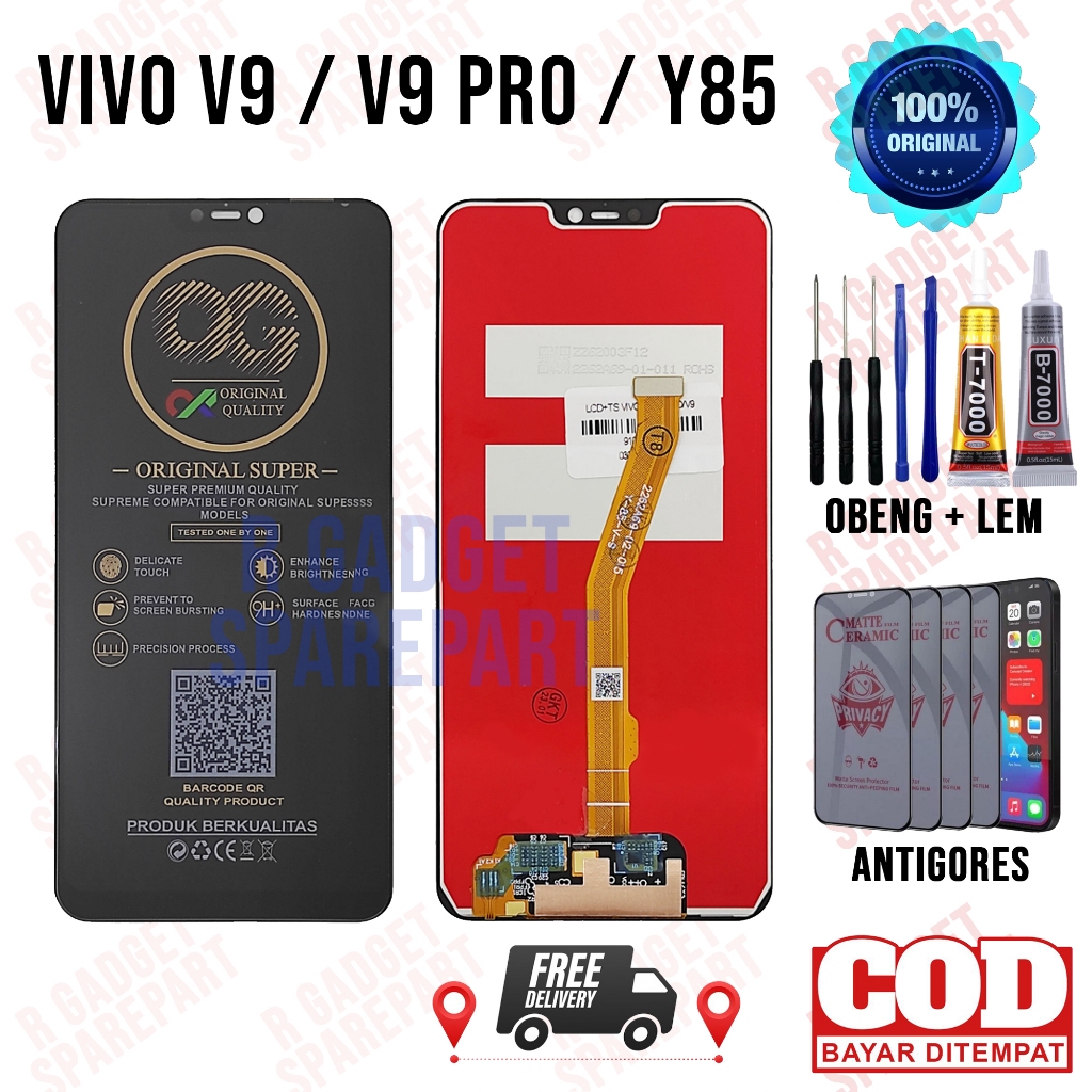 Jual Lcd Vivo V9 / V9 Pro / Y85 Original OEM Quality Lcd Touchscreen Vivo V9 / V9 Pro / Y85 ...