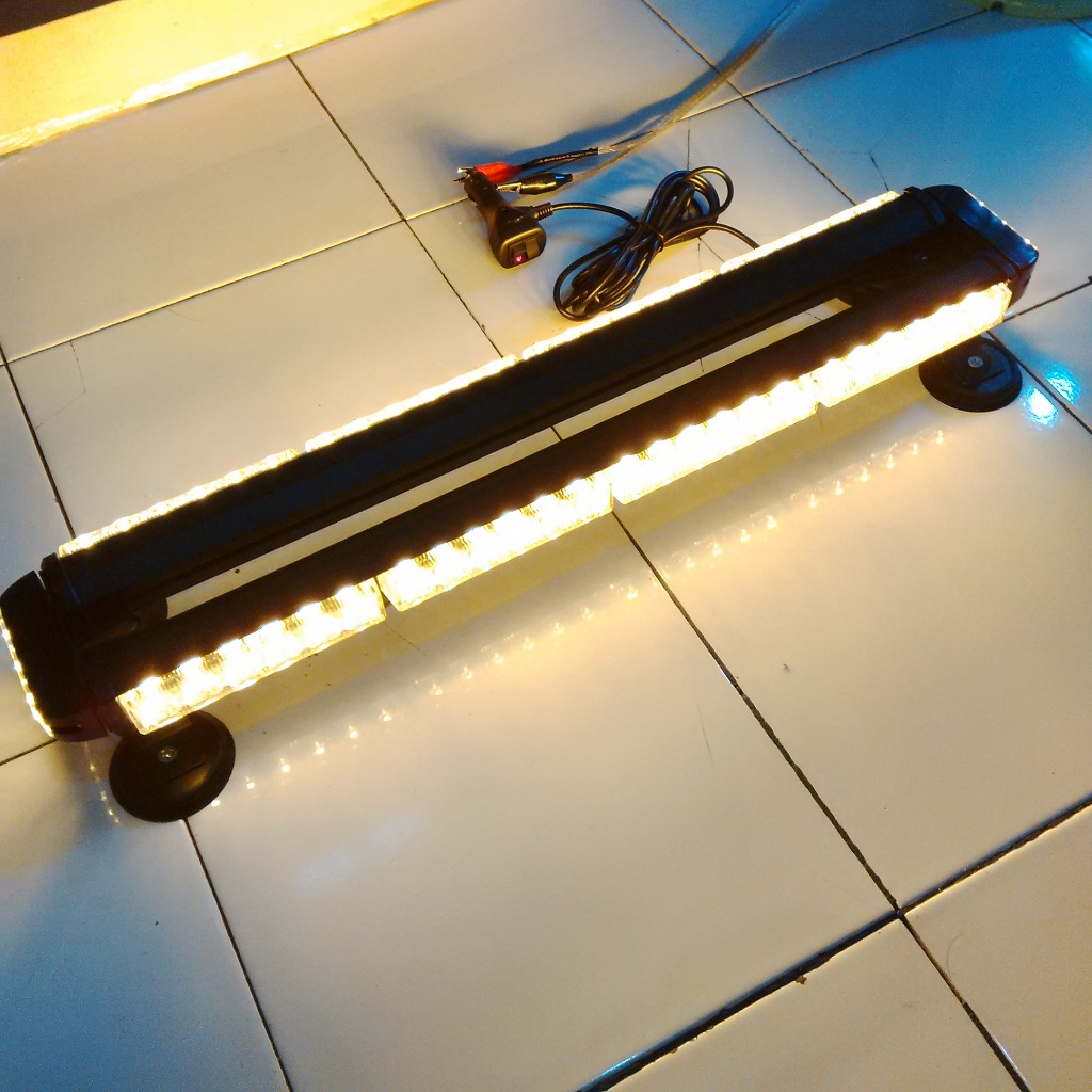 Jual Lampu signal rooftop 318 4sisi ready warna merah dan biru | Shopee ...