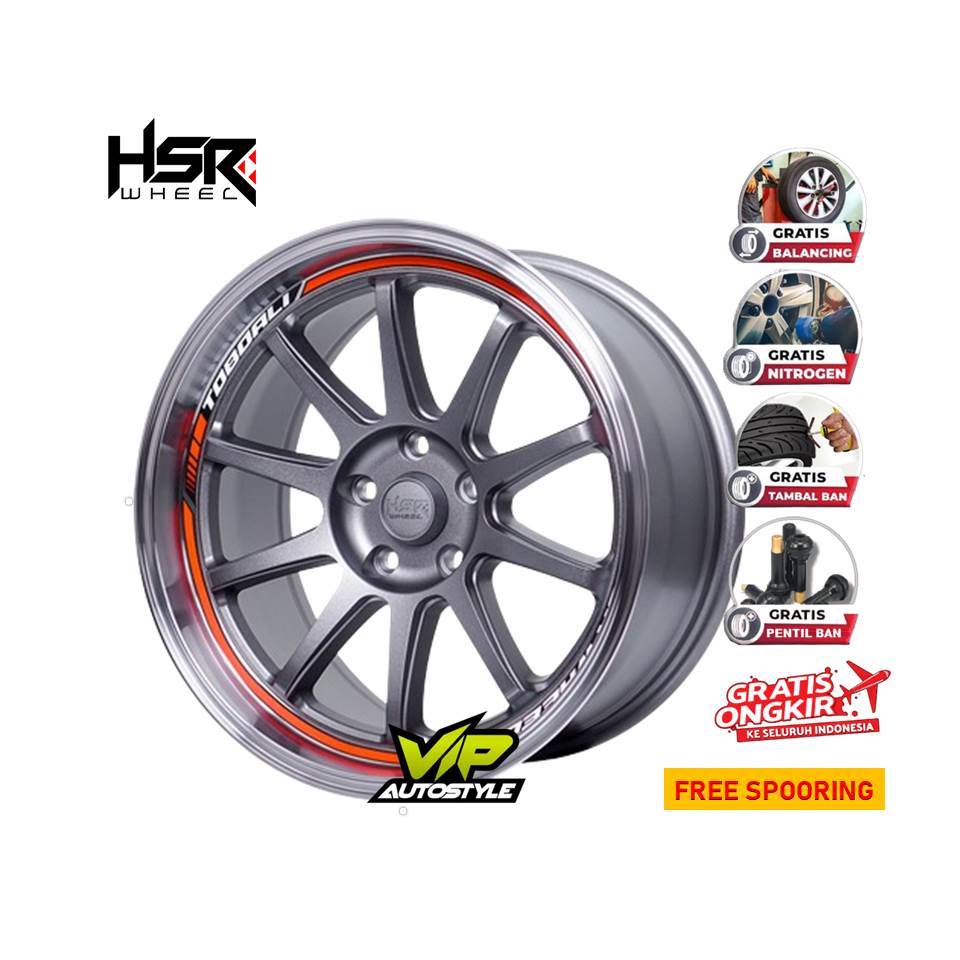 Jual Velg mobil R18 HSR Toboali racing Buat Mazda cx5, Innova zenix ...