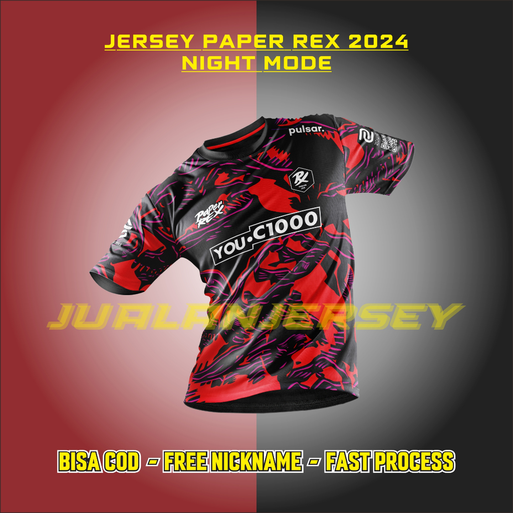Jual JERSEY PRX PAPER REX 2024 VALORANT MASTER MADRID GRATIS CUSTOM ...