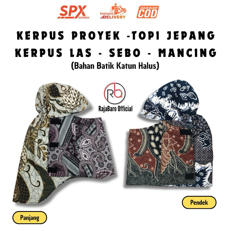 Jual Kerpus Proyek -Topi Jepang -Kerpus LAS -Kerpus Mancing | Shopee ...