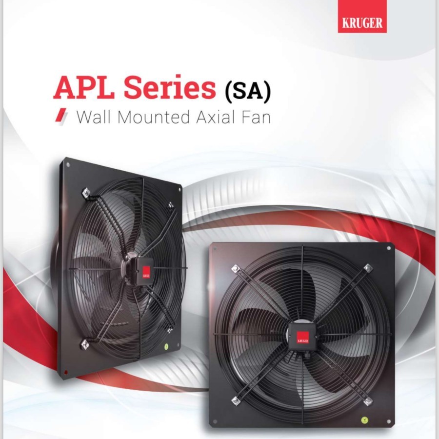 Jual Propellerr fan KRUGER 12"inch APL 315 4P-1 1SA 111watt 1410rpm ...