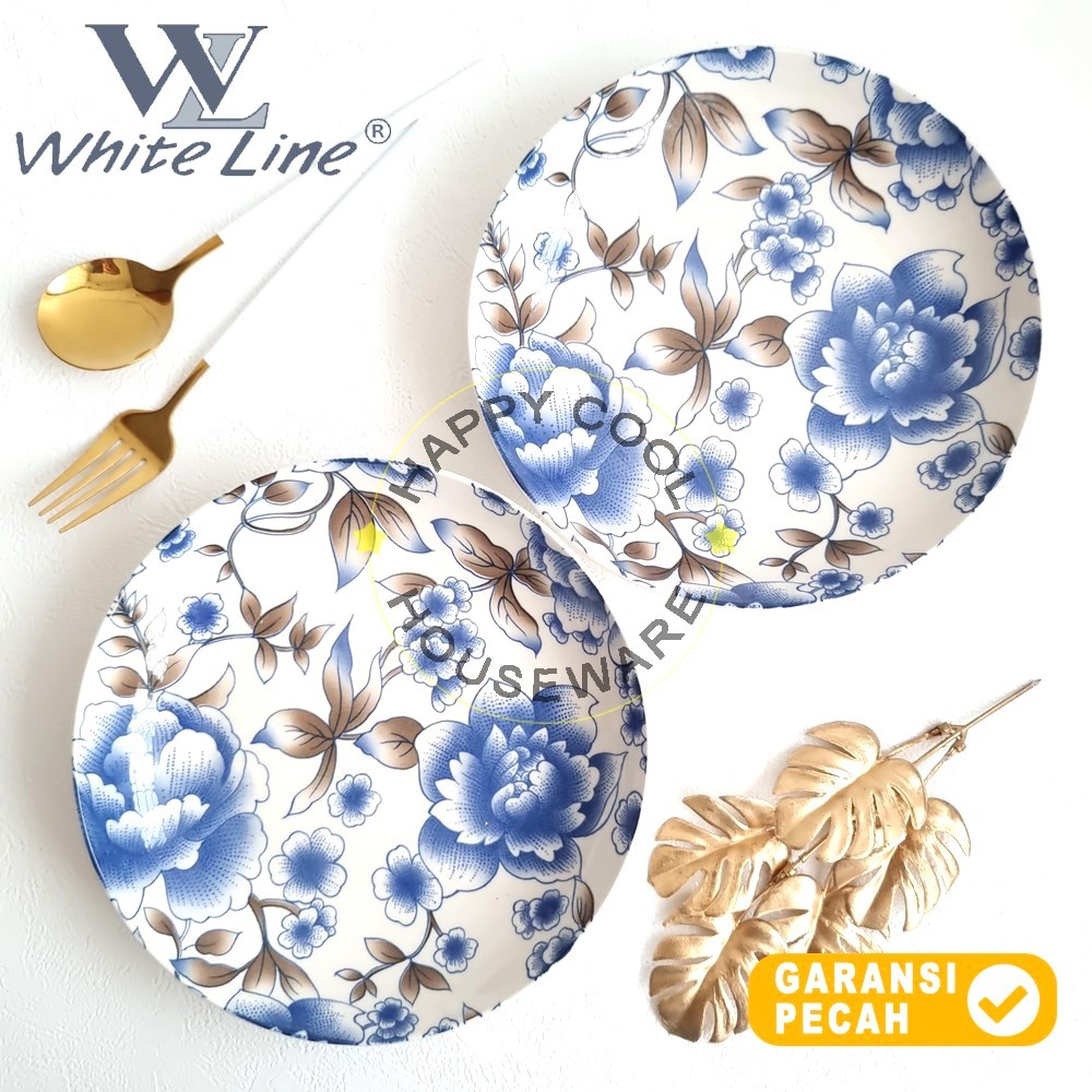 Jual WHITE LINE 1pcs Hokaido Fruit Shape Plate 8in Piring Buah Piring ...
