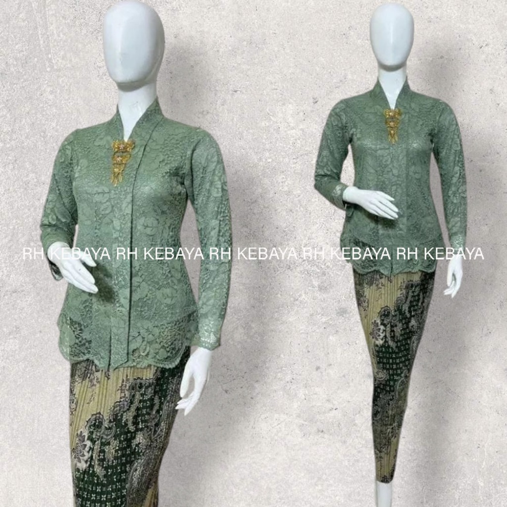 Jual Kebaya Tunik / Tunik Brokat / Kebaya Modern / Kebaya Tile / Kebaya ...