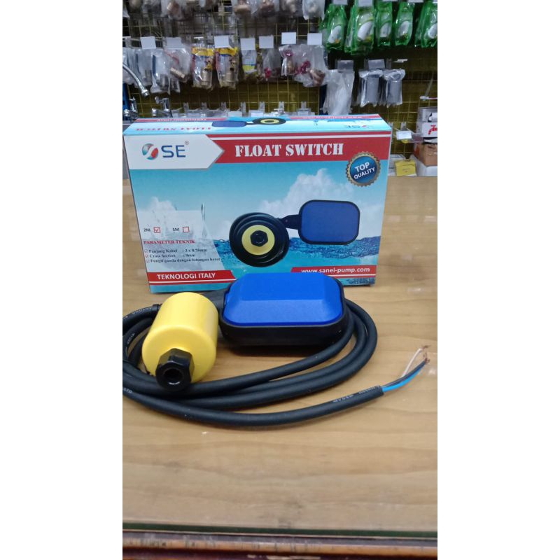 Jual otomatis tangki air float switch San ei 2meter | Shopee Indonesia