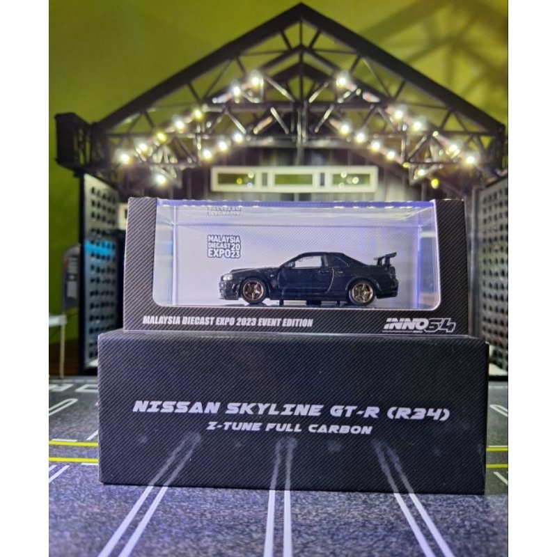 Jual Inno 64 Nissan Skyline GT-R (R34) Z-TUNE FULL CARBON | Shopee ...