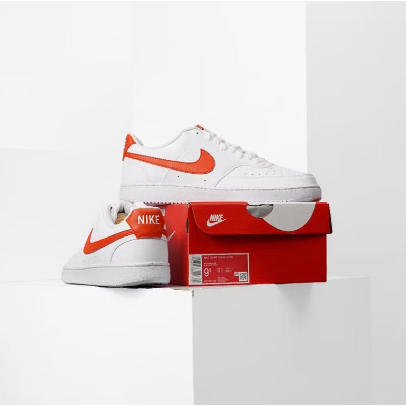 Jual Sepatu NIKE Court Vision Low NN White Picante Red [DH2987 108 ...
