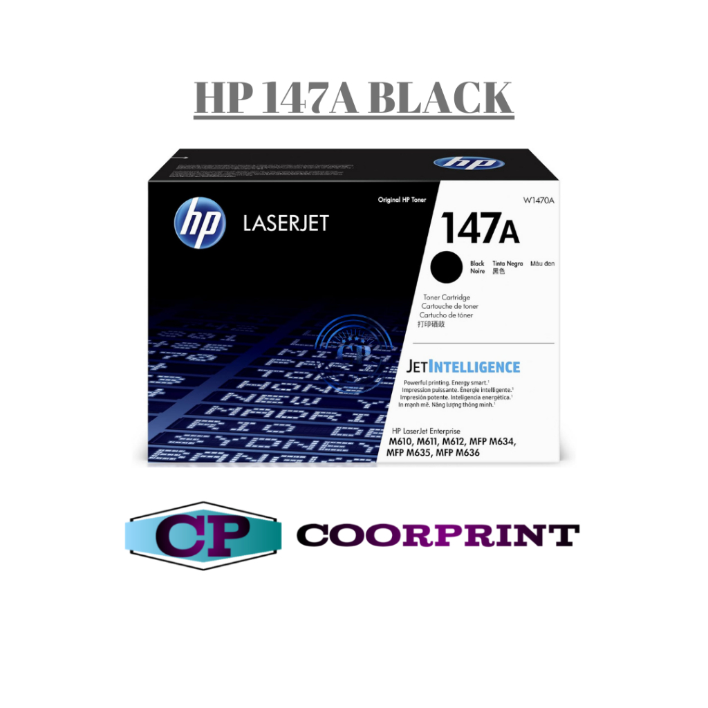 Jual HP 147A Black Original Laserjet Toner Cartridge (W1470A) | Shopee ...