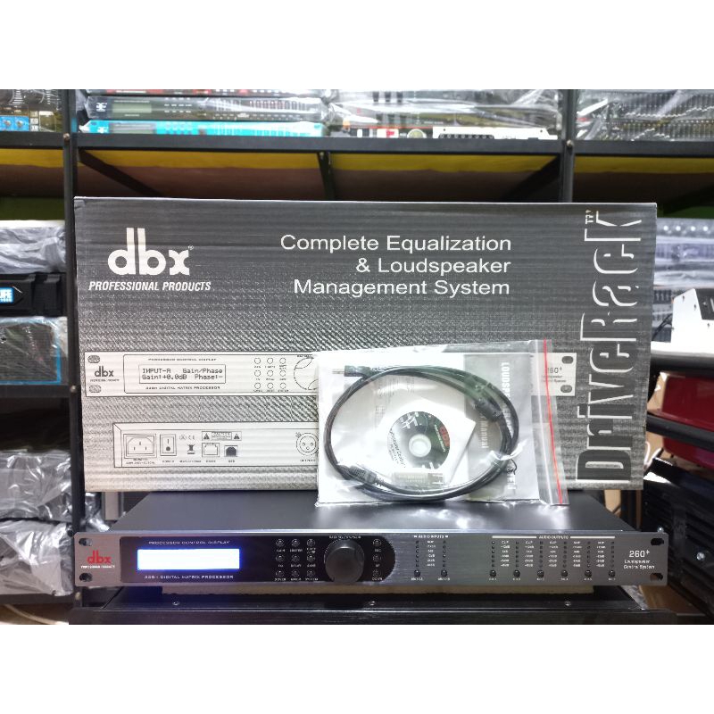 Jual Speaker Manajemen Driverack DBX 260 Redy dan DBX PA2 Delay Fungsi Ic lengkap Redy stok ...