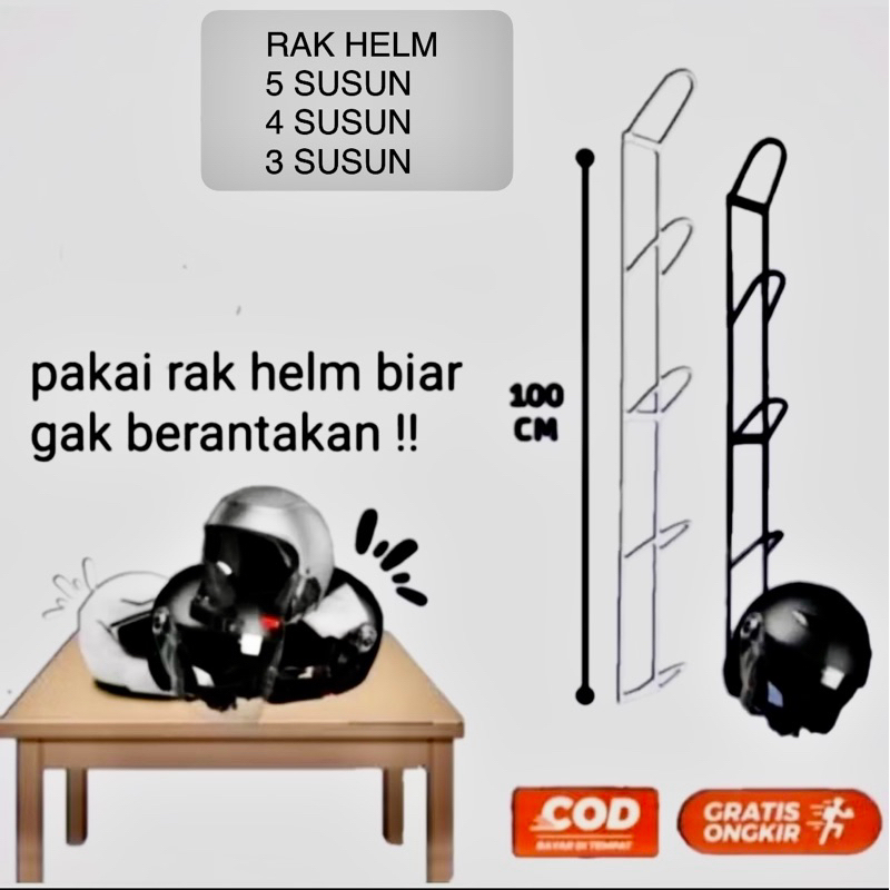 Jual RAK HELM /GANTUNGAN HELM /TEMPAT HELM TEMPEL DINDING | Shopee ...