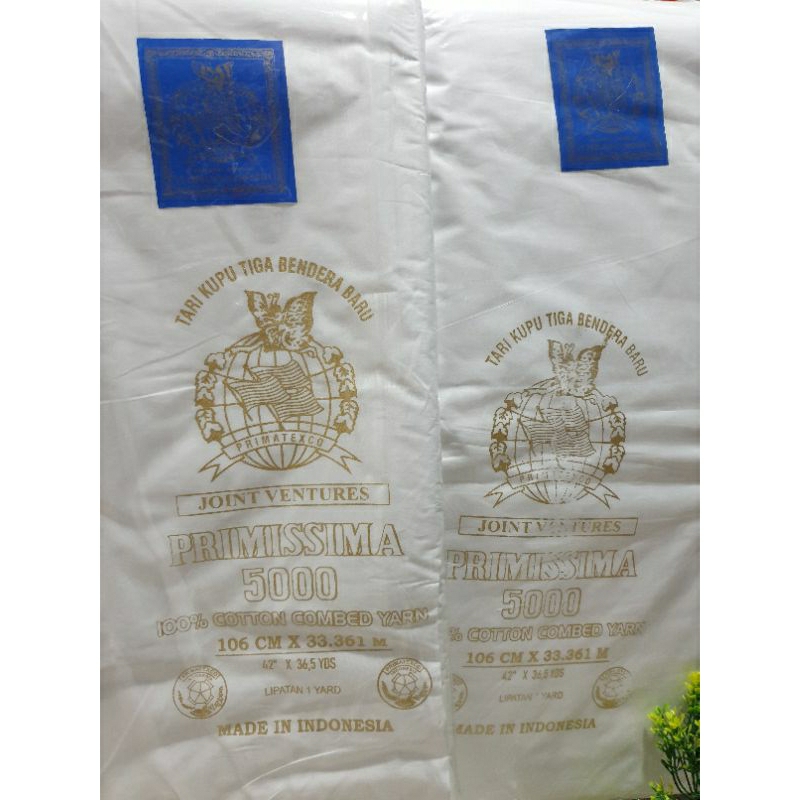 Jual KAIN PRIMISSIMA TARI KUPU TIGA BENDERA BARU | Shopee Indonesia