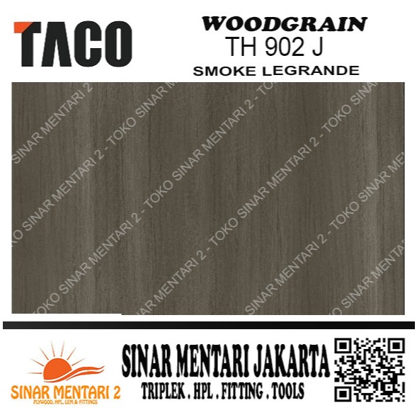 Jual TACO HPL WOODGRAIN TH 902 J SMOKE LEGRANDE | Shopee Indonesia