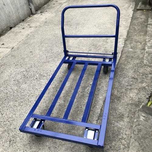 Jual Troli Barang Besi Lipat Portabel Bahan Besi Tebal Trolley Lipat 4 ...