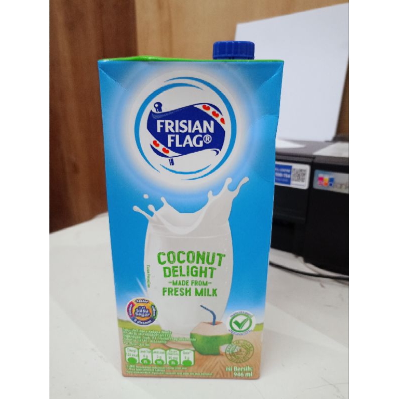 Jual Susu UHT Frisian Flag Coconut Delight 1000 ml / 1 liter | Shopee Indonesia