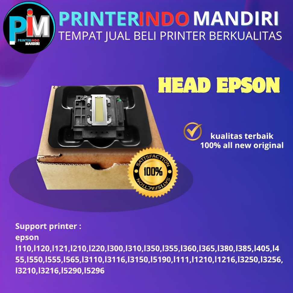 Jual head epson L3110 L1110 L120 L310 L210 L220 L360 L365 L550 L565 ...