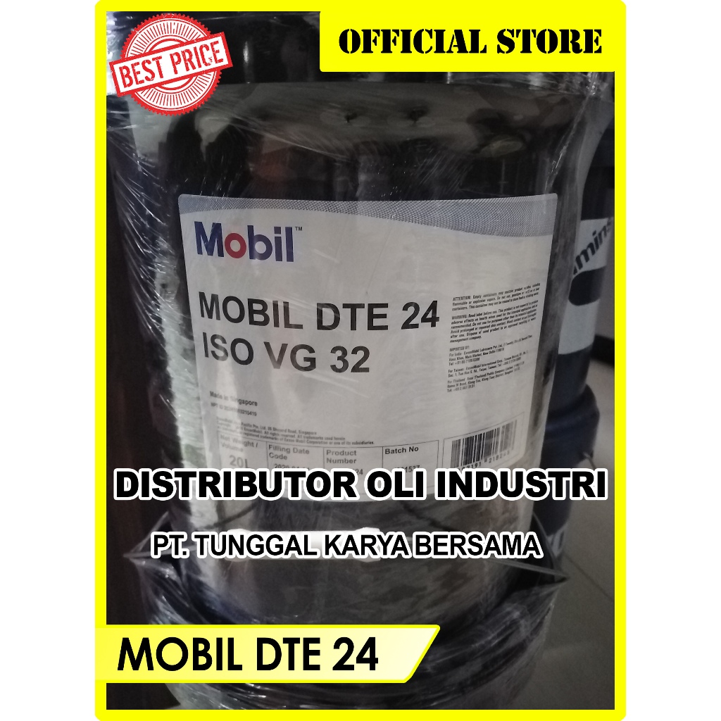 Jual MOBIL DTE 24 - ( HYDRAULIC OIL - ISO VG 32 ) | Shopee Indonesia
