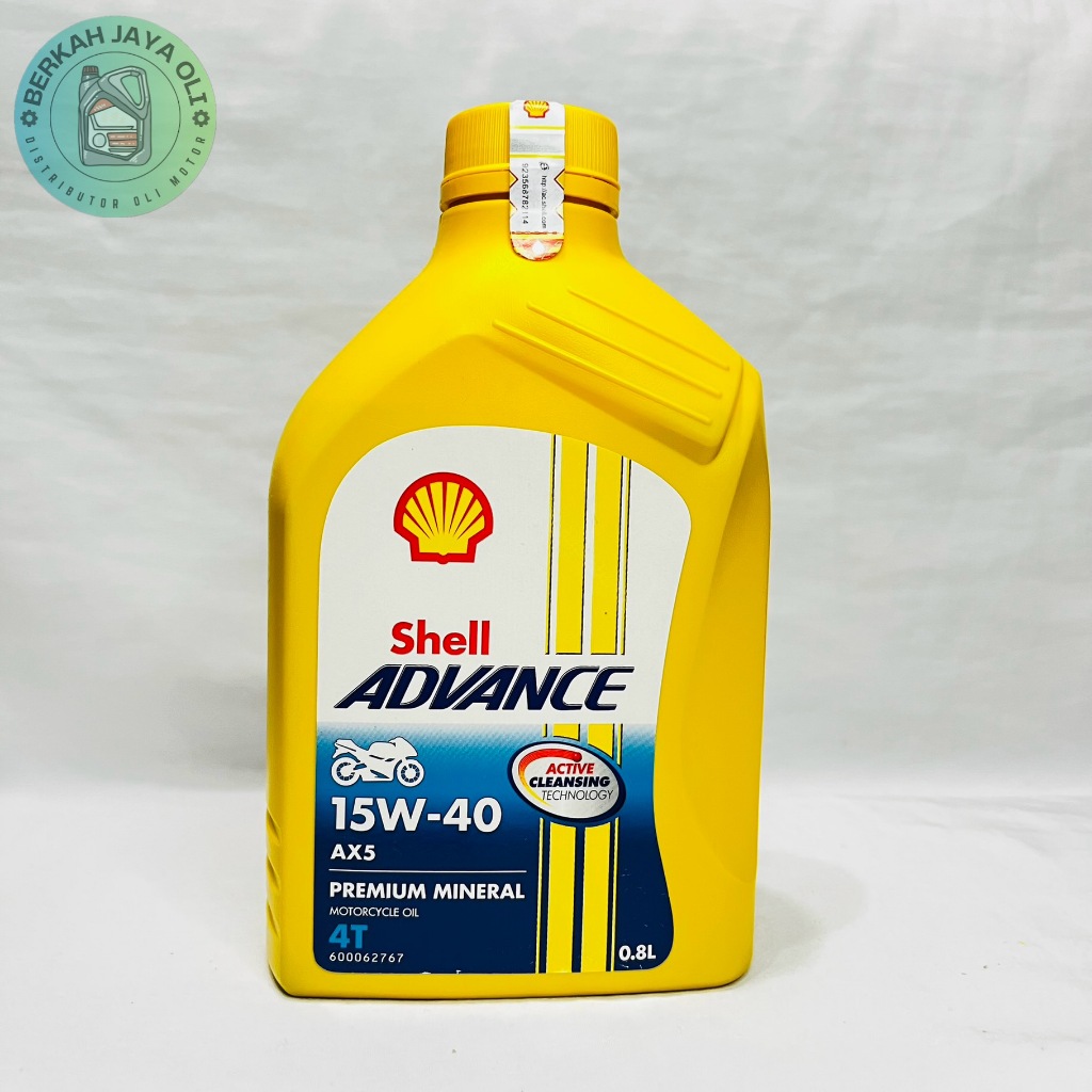Jual Shell Advance AX5 SAE 15W-40. 0,8L | Shopee Indonesia