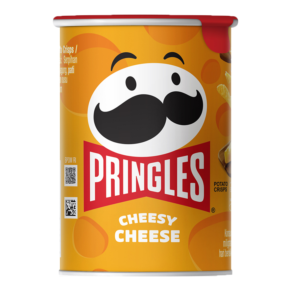 Jual Pringles Keripik Kentang Keju Cheesy Kaleng 42 g | Shopee Indonesia