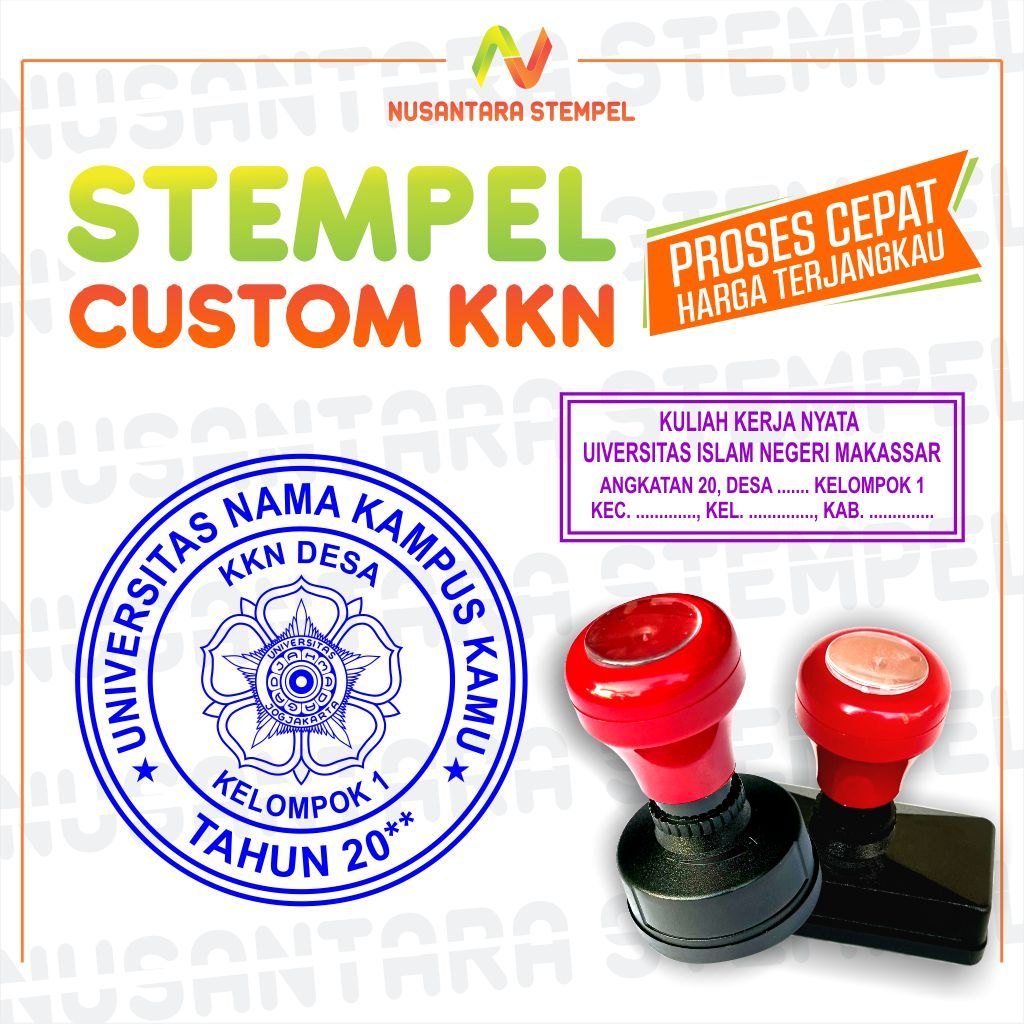 Jual Cetak Stempel Posko KKN Custom Desain | Shopee Indonesia