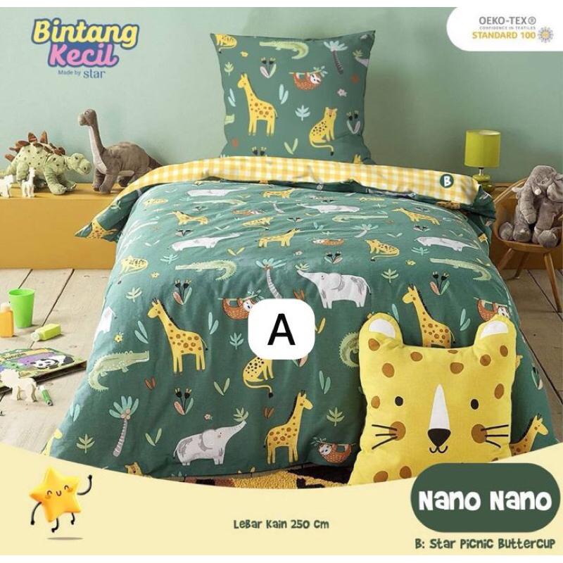 Jual SPREI ANTI GESER Nano Nano, Butterfly | Shopee Indonesia