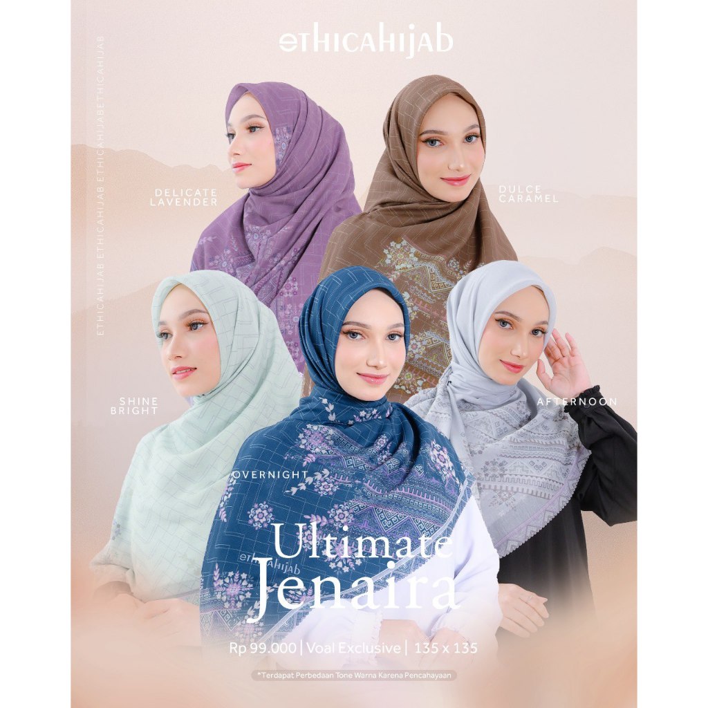 Jual Ethica Hijab Ultimate Janeira Mat Voal Exclusive Terbaru | Shopee ...