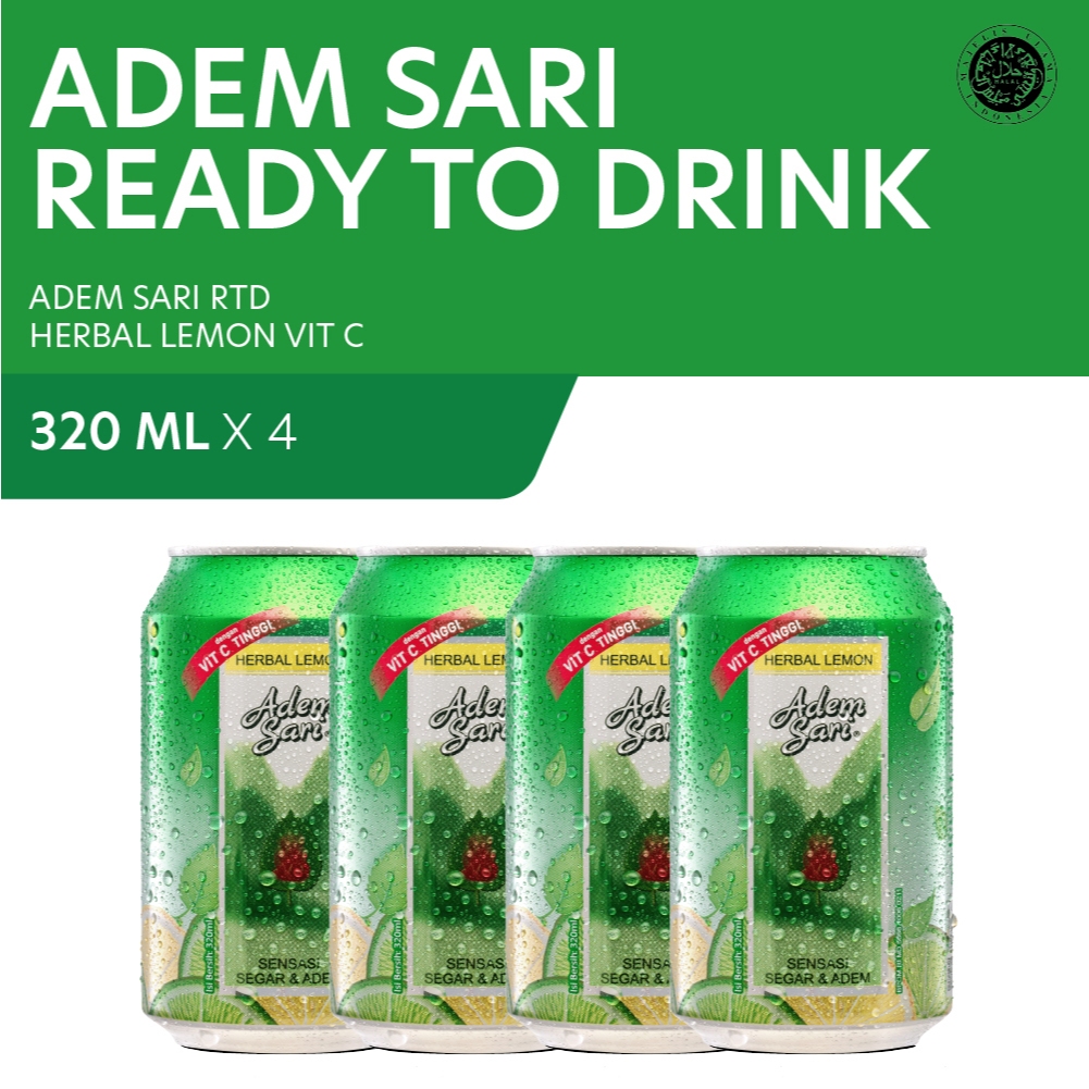 Jual Adem Sari Ching Ku Kaleng 320 ml x 4 - Multi Pack | Shopee Indonesia