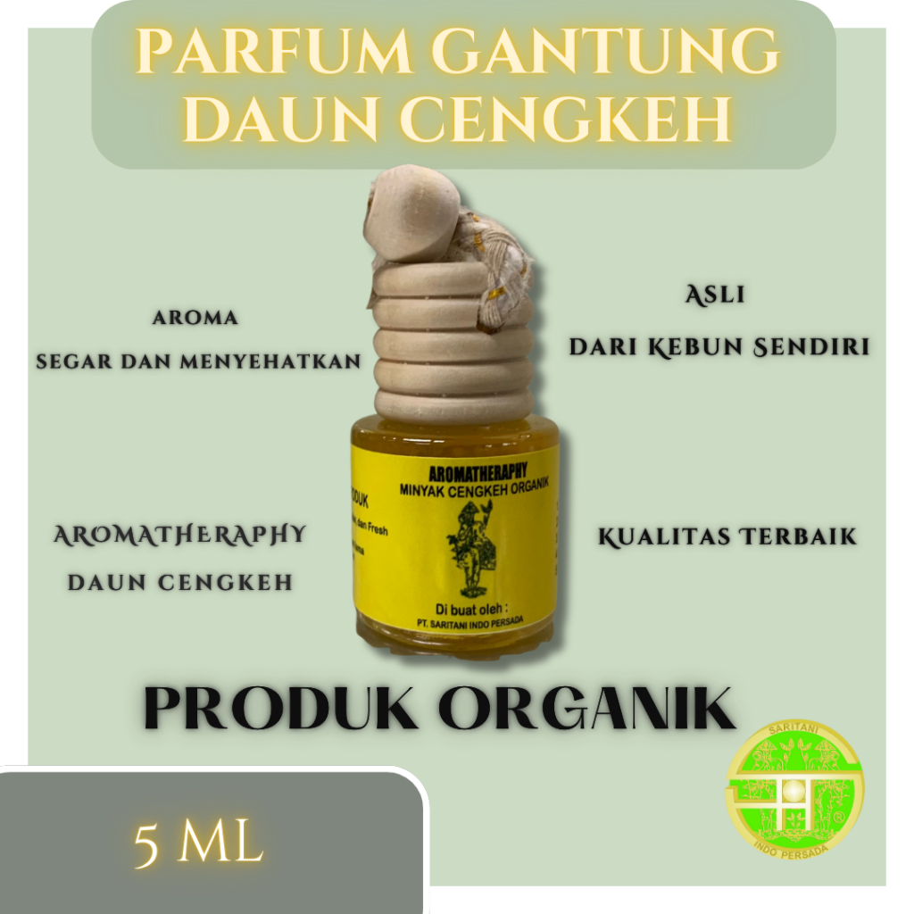 Jual Parfum Mobil Gantung / Aromaterapi / Aroma DAUN CENGKEH / Botol ...
