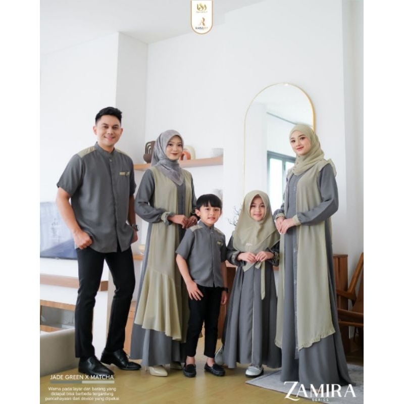 Jual famset family set zamira series sarimbit lebaran idul fitri 2025 ...