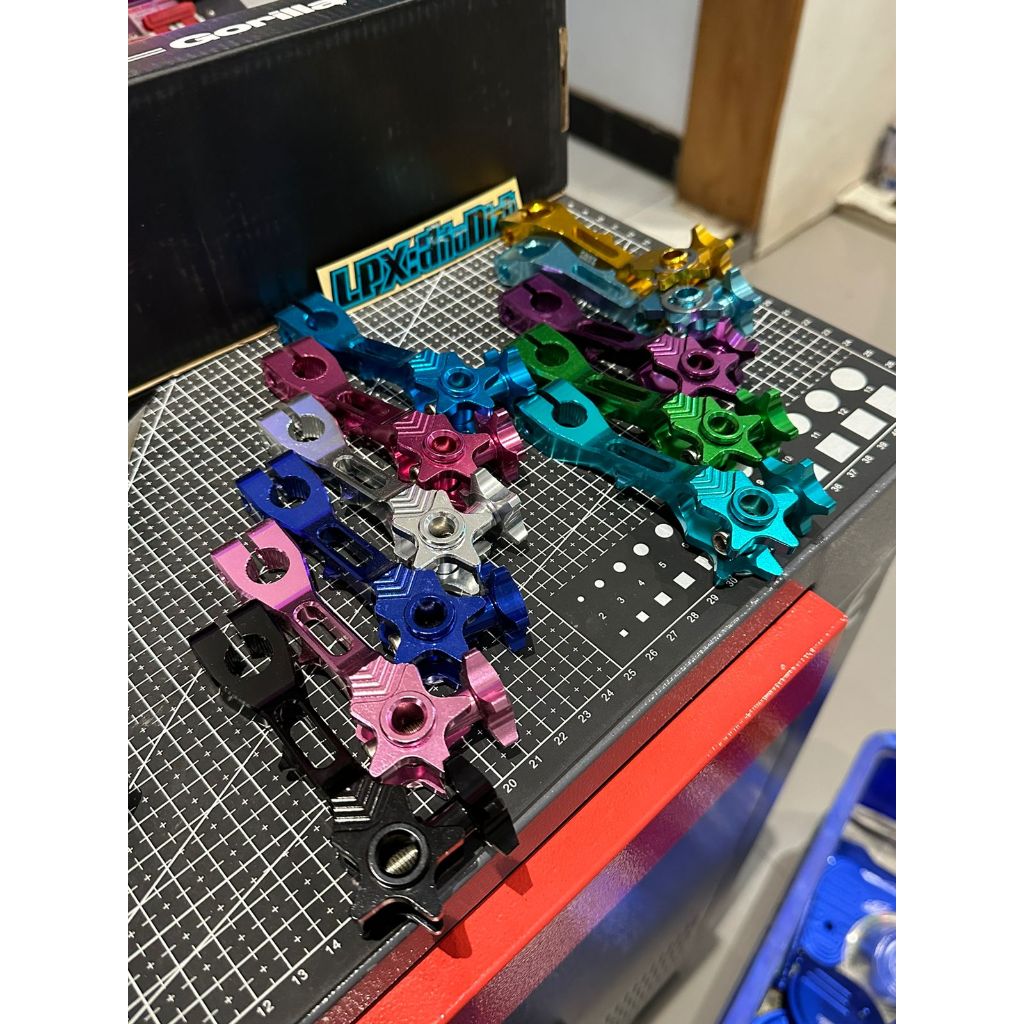 Jual Paha rem MODEL LUBANG matic full cnc model bintang universal beat ...