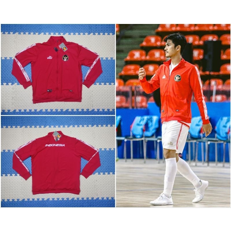 Jual Jacket Anthem Timnas Futsal Indonesia 2022 - 2023 Original Specs ...