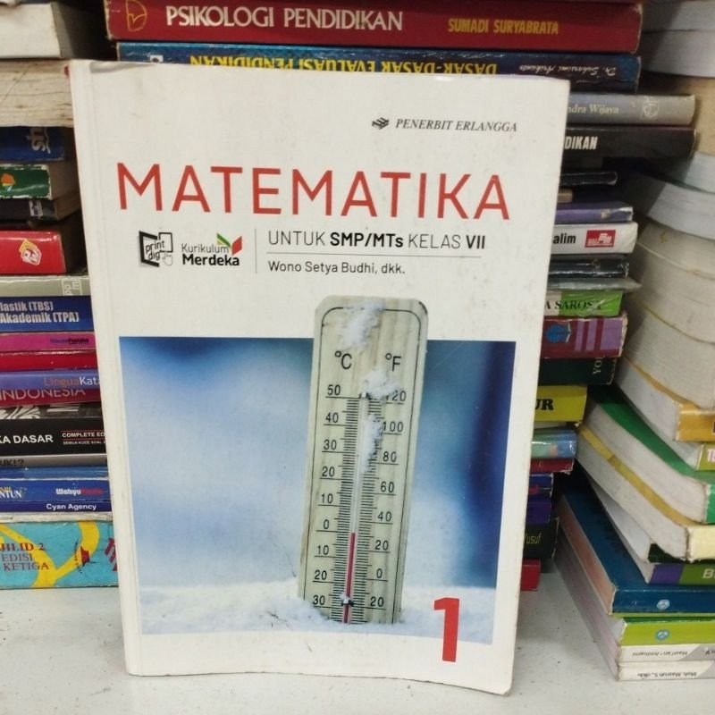 Jual Matematika untuk SMP kelas 7 kurikulum merdeka original bekas | Shopee Indonesia