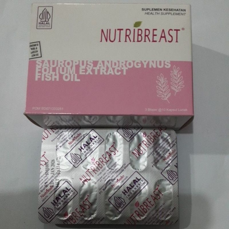 Jual Nutribreast 10 Kapsul Lunak | Shopee Indonesia