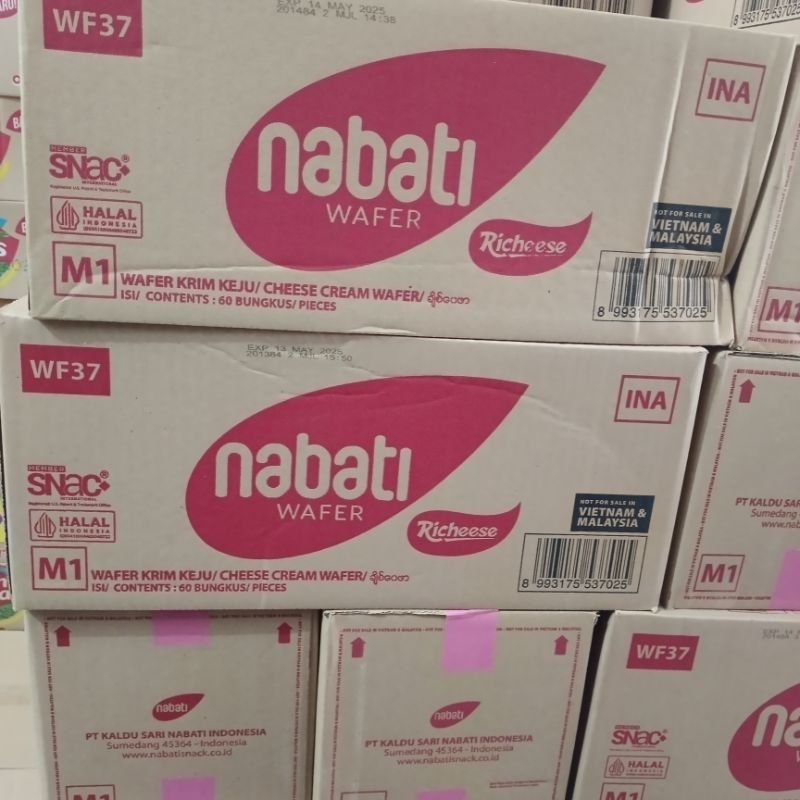 Jual Nabati wafer 1 dus (isi 60 pcs) | Shopee Indonesia
