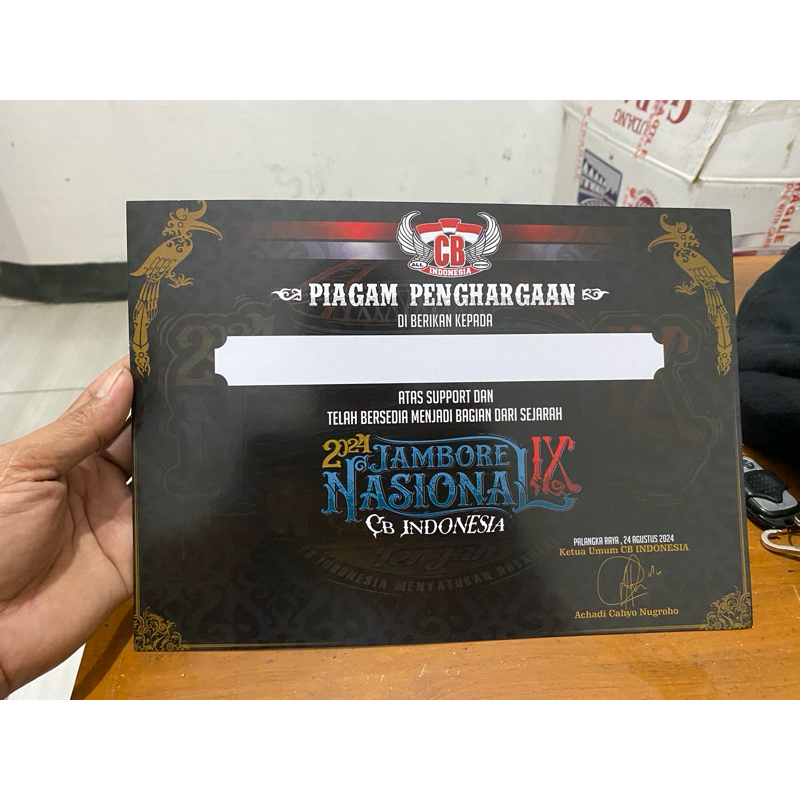 Jual PIAGAM JAMBORE NASIONAL INDONESIA fri setiker bayak | Shopee Indonesia