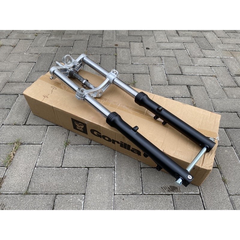 Jual SHOCK DEPAN NINJA RR GORILLA BOTTOM HITAM PNP HONDA CB MP GL TIGER ...
