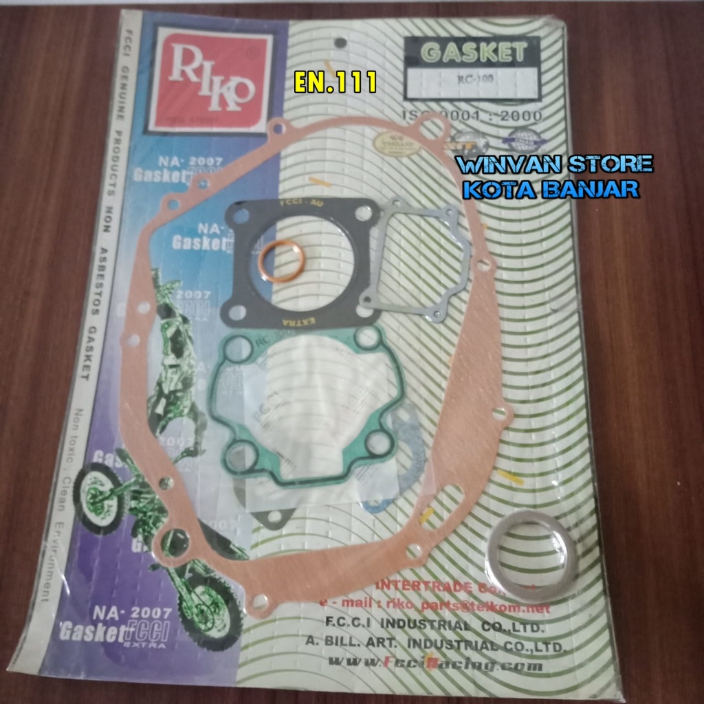 Jual Perpak fulset Paking full set RC100 Bravo Rc 100 Sprinter | Shopee Indonesia