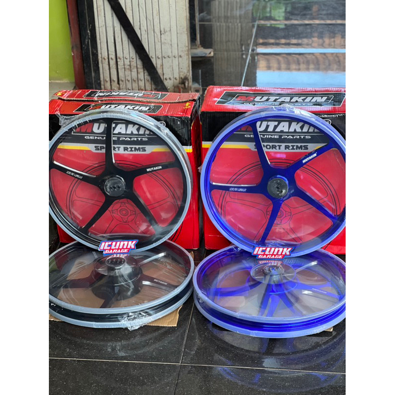 Jual velg mutakin 525 original ring 17 f1zr force 1 alfa jupiter z ...