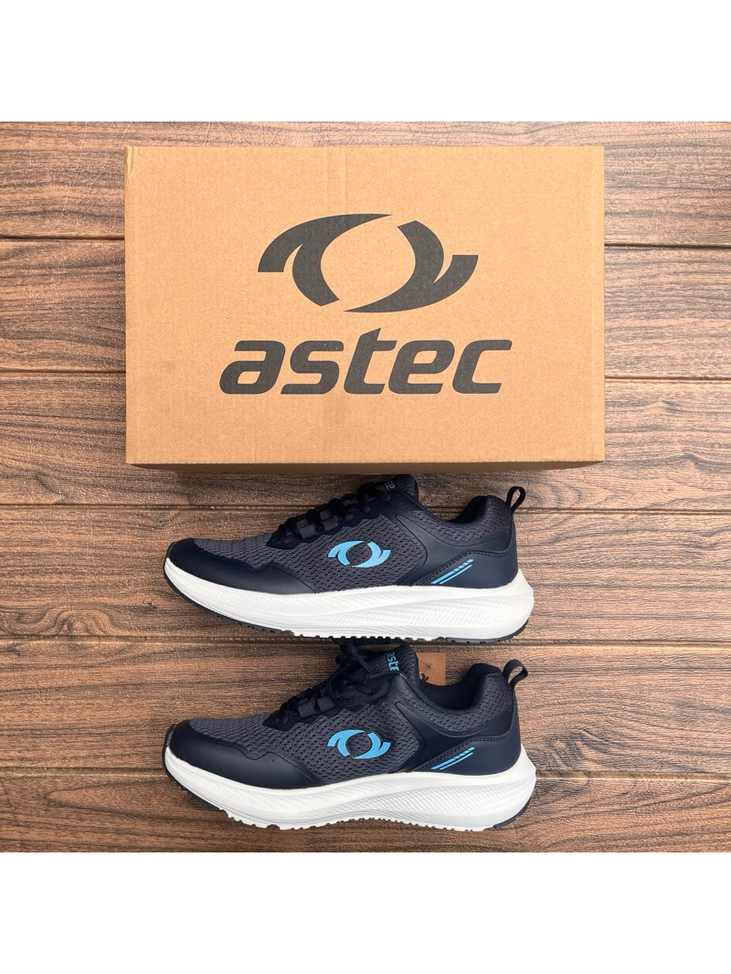 Jual Sepatu Running Astec Original Navy (Sportstation) | Shopee Indonesia