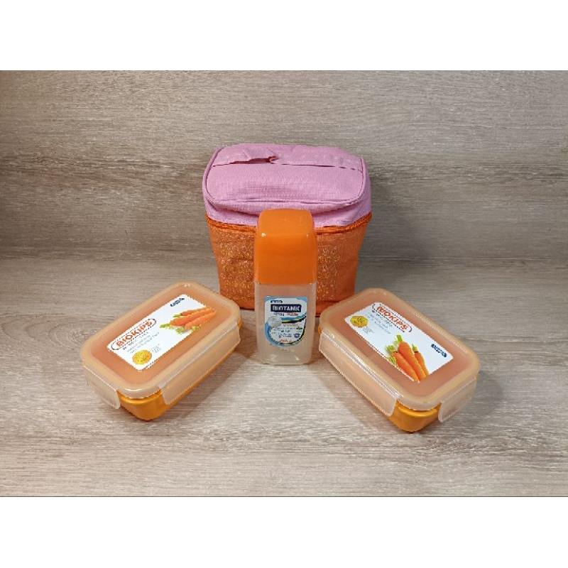 Jual Lunch Box Set Merk Komax - made in Korea. | Shopee Indonesia