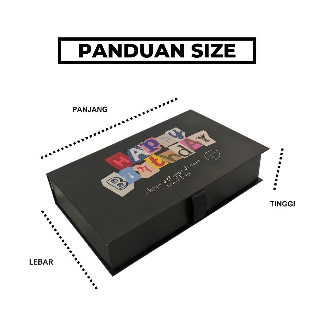 Jual Hardbox Satuan Tipe 1 / Box Hampers / Kotak Kado / Box Buka Pita ...