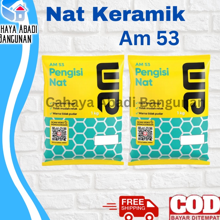 Jual FG2 Nat Keramik AM 53 Pengisi Nat Tile Grout Semen Warna | Shopee ...