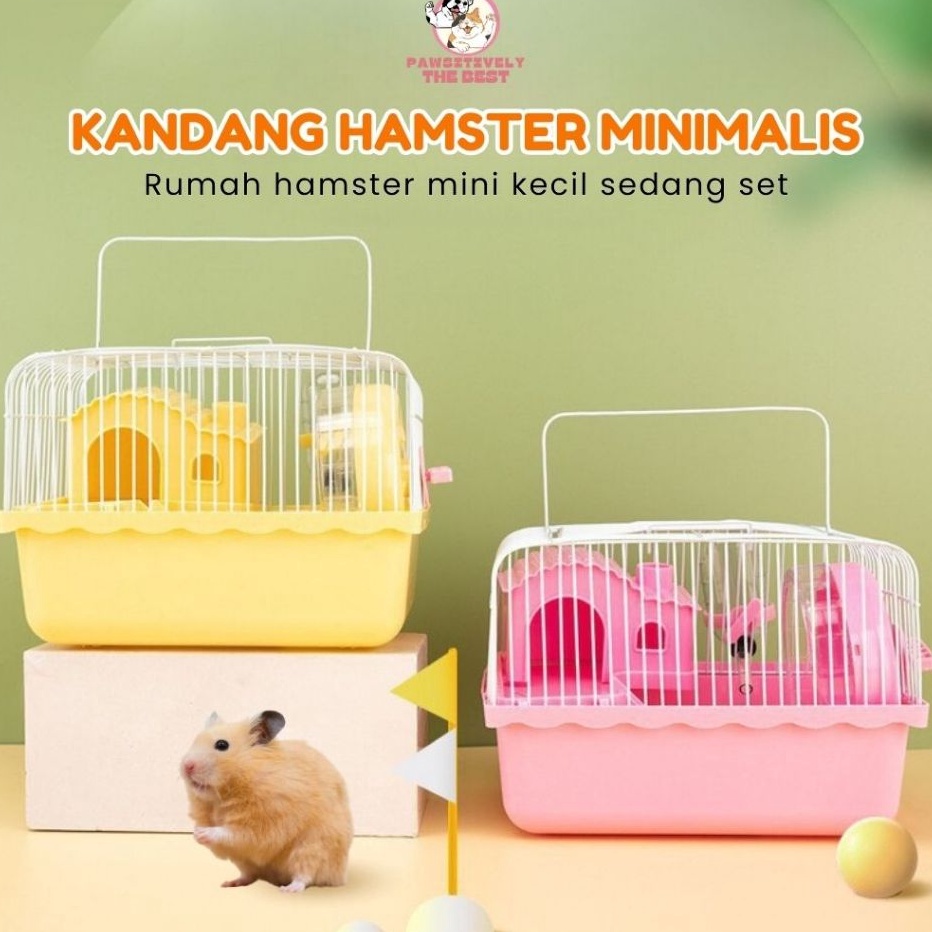 Jual BERKAH Kandang Hamster MINIMALIS Unik Komplit Kandang Hamster ...
