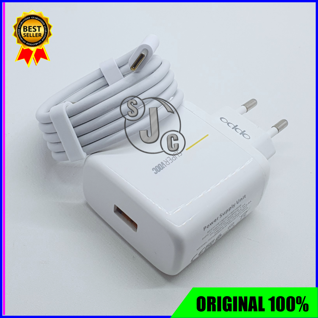Jual Charger Oppo A3x 4G Original 100% SUPER VOOC 65 Watt | Shopee Indonesia