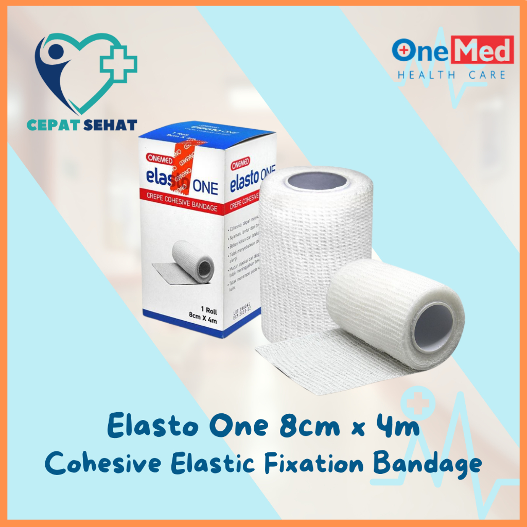 Jual Elasto One Verban Perban Elastis 8cm x 4m Onemed | Shopee Indonesia