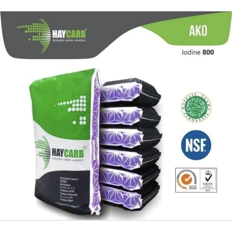 Jual Karbon Aktif Haycarb AKO 8 × 30 / Carbon Activated Media Filter ...