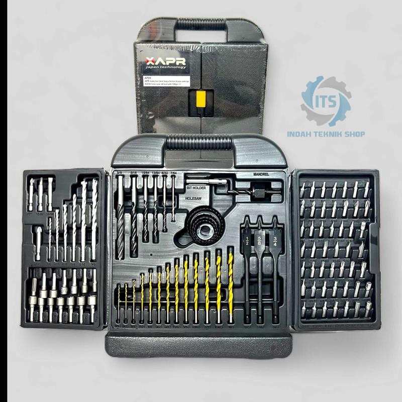 Jual Promo APR AP89 100pcs mata bor set Mata Bor untuk Logam, Kayu ...