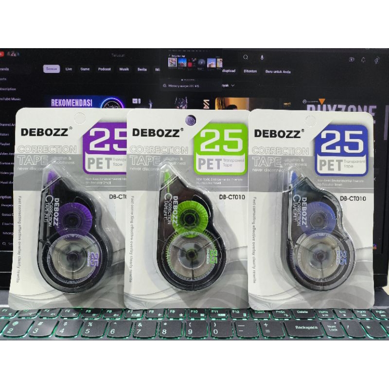 Jual Tip-Ex Debozz PET DB-CT010 25m Murah | Shopee Indonesia
